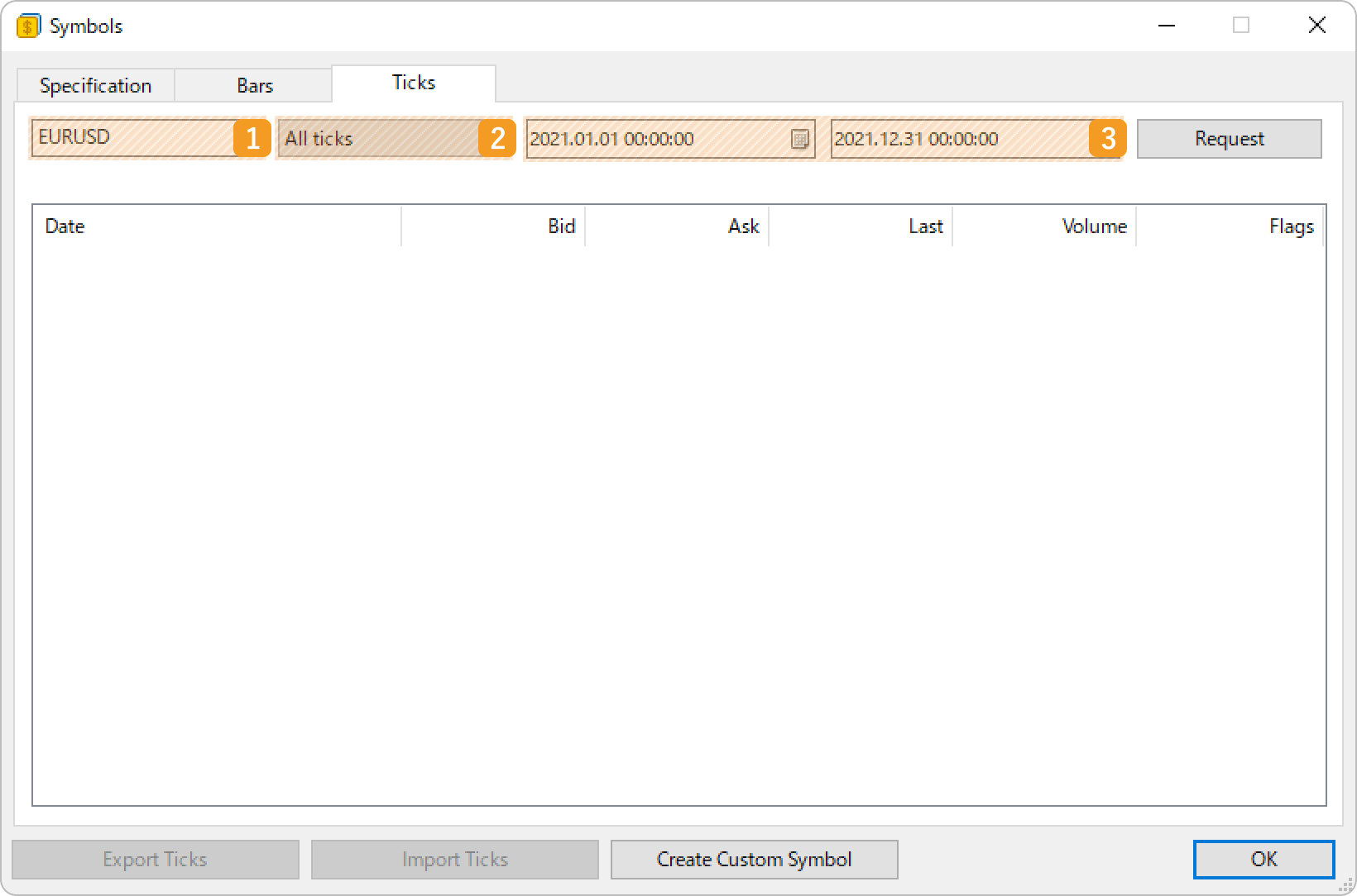 Download Historical Data Metatrader45 User Guide Myforex™